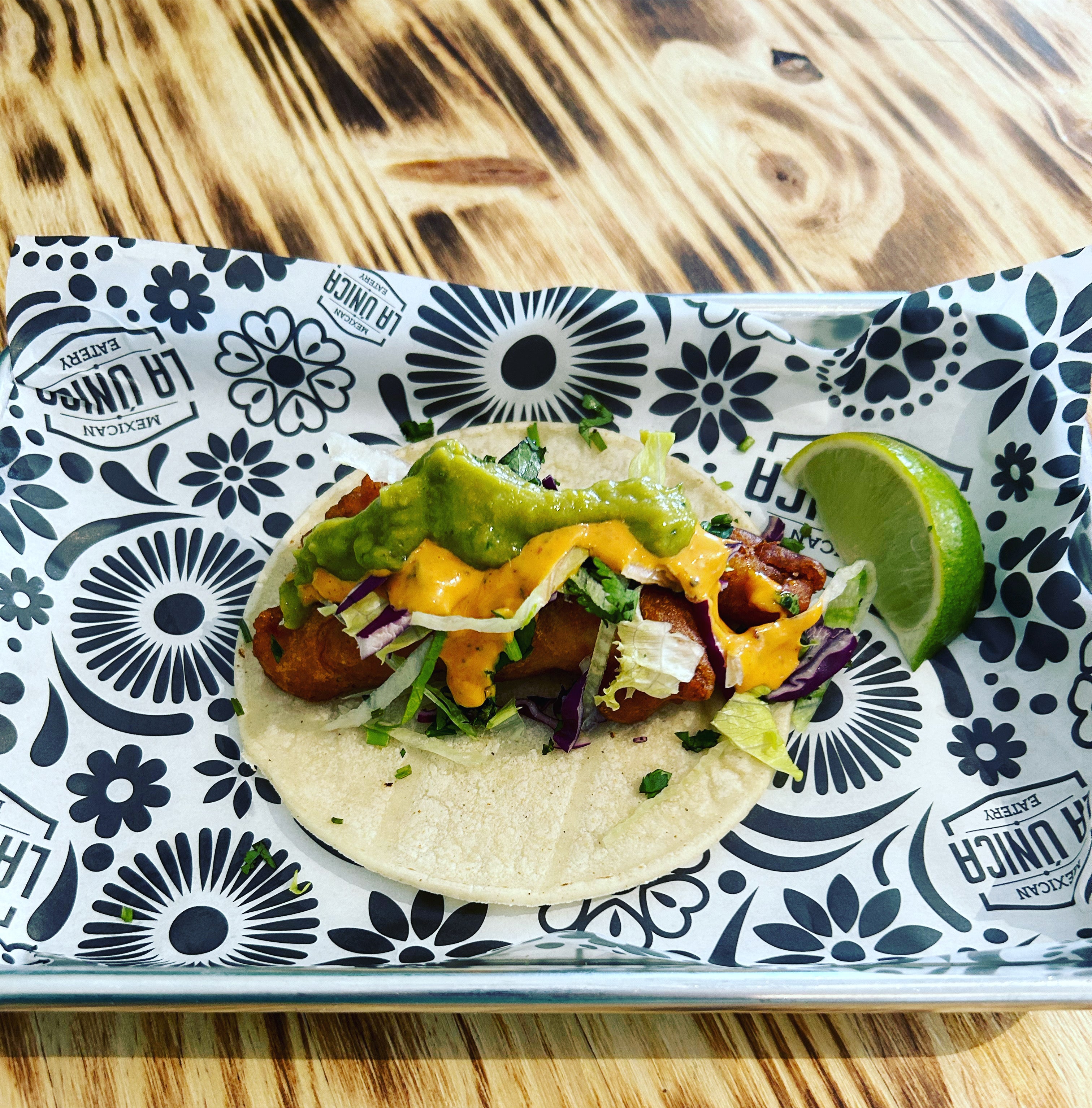 BAJA FISH TACO | La Unica Mexican Eatery